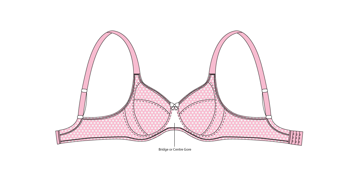 Parts of A Bra - Anatomy of Bra & The Theory Behind it | Zivame