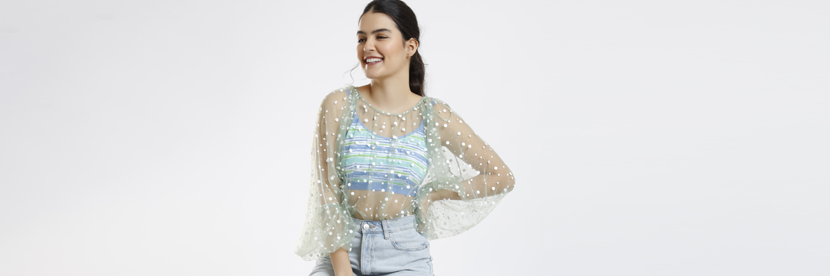 Find out what bras to wear with sheer tops